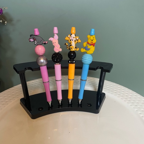 Hand Crafted | Other | Beaded Pens Silicone Focal Winnie The Pooh ...
